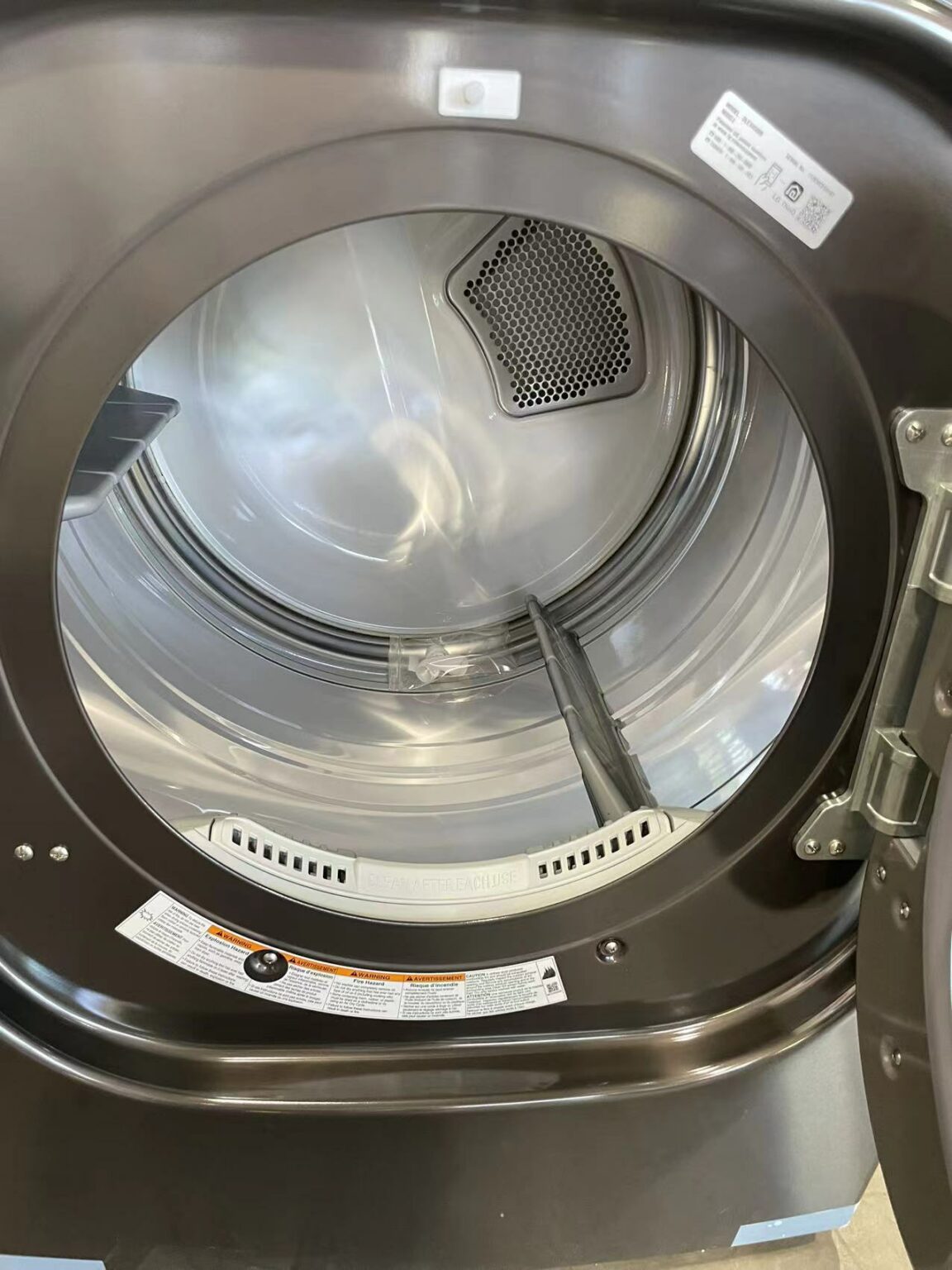 7.4 cu. ft. Ultra Large Capacity Smart wi-fi Enabled Front Load ...