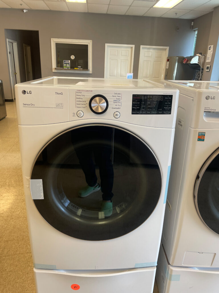 7.4 cu. ft. Ultra Large Capacity Smart wi-fi Enabled Front Load ...